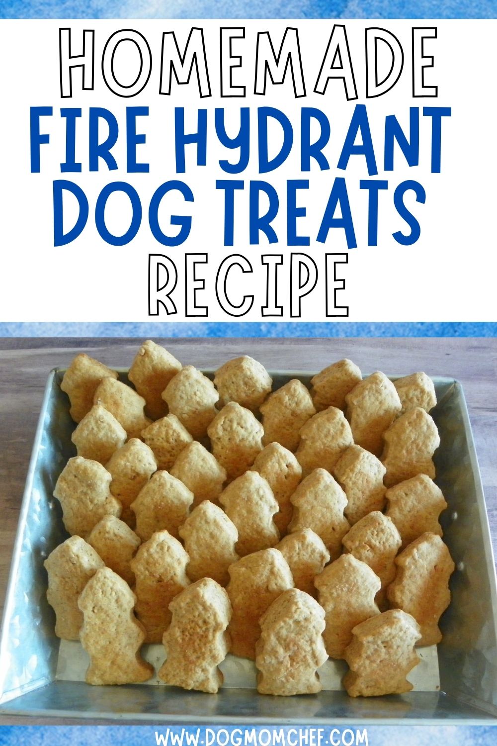 Fire Hydrant Graham Cracker Dog Treats Recipes - Dog Mom Chef